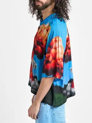 BRAIN DEAD Explosion T-shirt - Blue