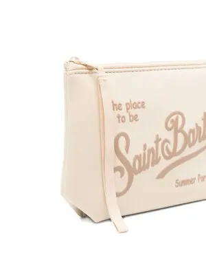 MC2 SAINT BARTH Aline Clutch Bag - Beige