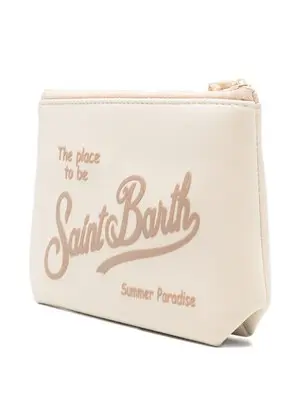 MC2 SAINT BARTH Aline Clutch Bag - Beige