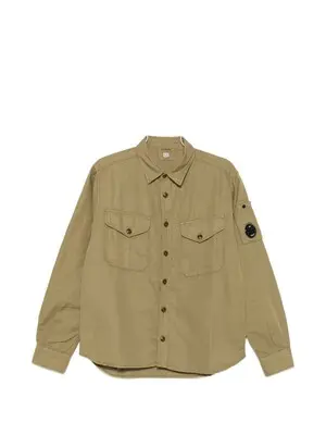 C.P. COMPANY Cotton And Linen Blend Shirt