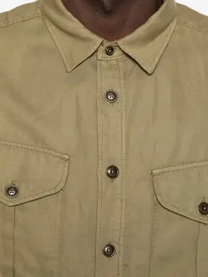C.P. COMPANY Cotton And Linen Blend Shirt
