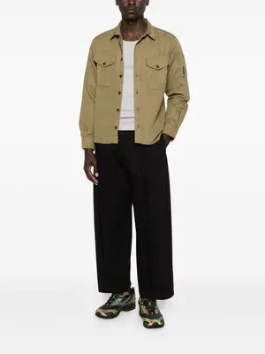 C.P. COMPANY Cotton And Linen Blend Shirt