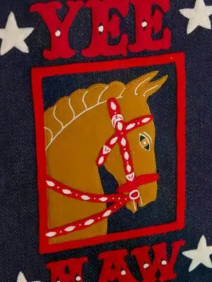OLYMPIA LE-TAN Yee-haw Book Clutch