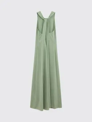 Aspesi Midi Dress In Pure Silk