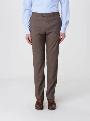 Corneliani Wool Blend Single-breasted Suit - Brown