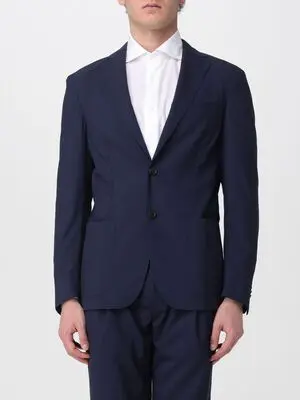 Corneliani Single Breasted Blazer - Blue