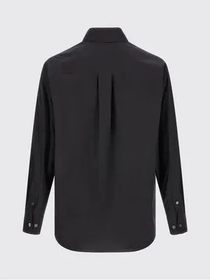LEMAIRE Cotton And Silk Shirt - Black
