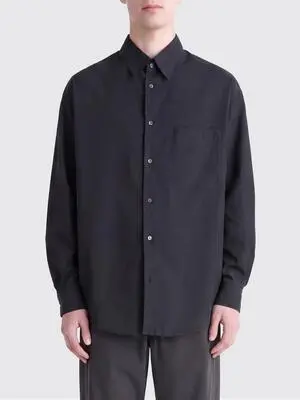 LEMAIRE Cotton And Silk Shirt - Black