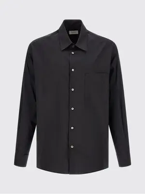 LEMAIRE Cotton And Silk Shirt - Black