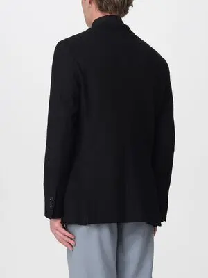 LARDINI Single-breasted Blazer - Black