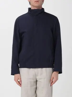 LARDINI Cotton Drill Jacket - Blue