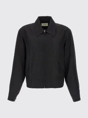 LEMAIRE Zip Up Jacket - Black