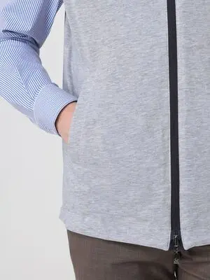 Corneliani Reversible Technical Fabric Vest - Blue