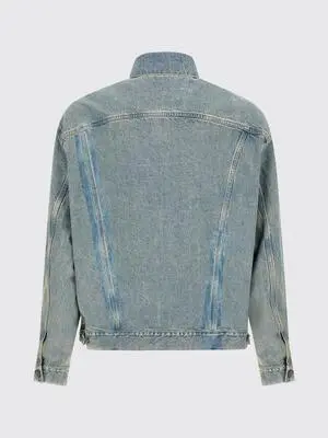 MAISON MARGIELA Cotton Jacket With French Collar And Patch Pockets