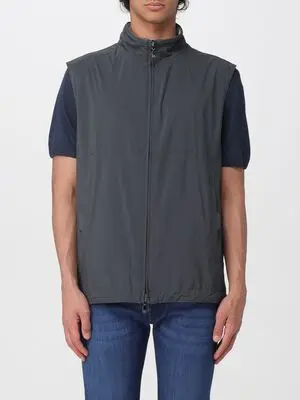 Corneliani Reversible Technical Fabric Vest - Grey