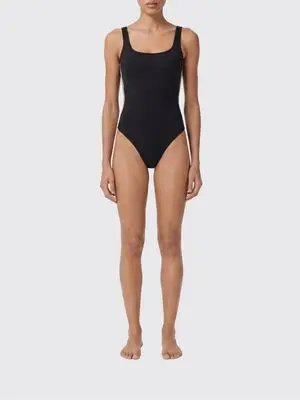 Burberry One Piece Swimsuit - Black