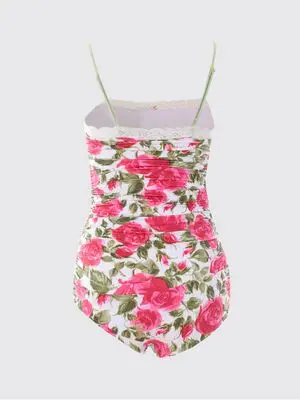 Chloé Floral Print Ruched Camisole - Pink