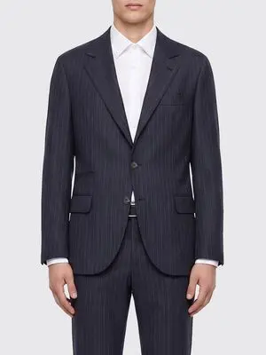 Brunello Cucinelli Striped Tailored Jacket