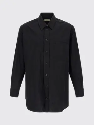 LEMAIRE Cotton Shirt With Dropped Shoulders And Patch Pocket