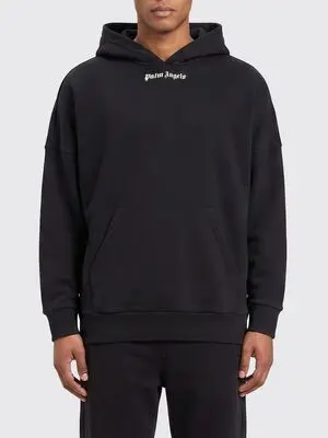 Palm Angels Cotton Hoodie With Logo