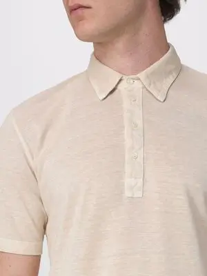 120% Lino Short Sleeve Polo Shirt