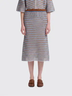 Marni Striped Knit Midi Skirt - Multicolor