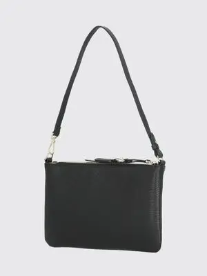 COCCINELLE C-easy Hammered Leather Pouch - Black