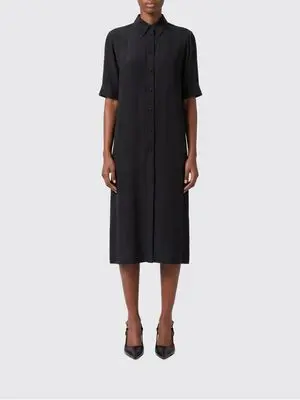 JIL SANDER Midi Shirt Dress In Viscose