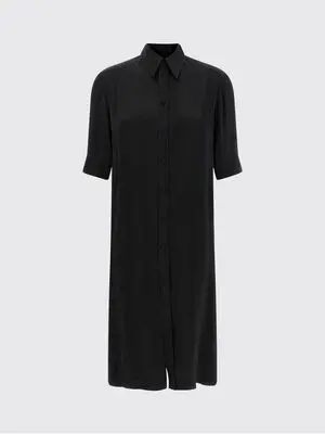 JIL SANDER Midi Shirt Dress In Viscose