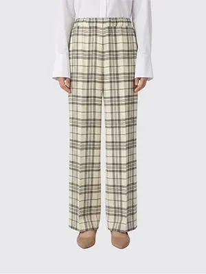 Women's Plaid Wide Leg Pants