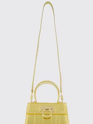 FERRAGAMO Gancini Flap Mini Handbag