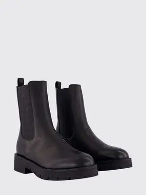 FERRAGAMO Leather Chelsea Boots