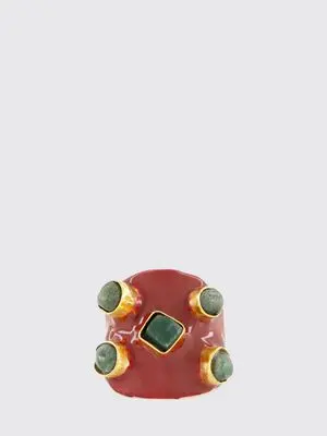 PAULA Gaura Metal Ring With Stones - Multicolor
