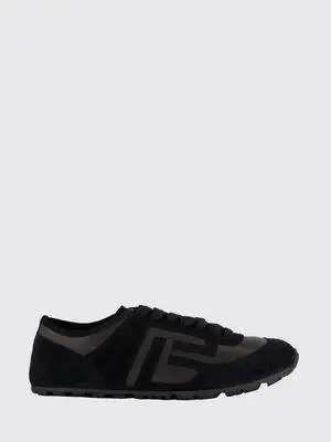Balmain Racer 45 Leather Sneakers - Black