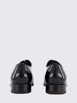 Santoni Patent Leather Oxford Shoes