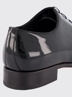 Santoni Patent Leather Oxford Shoes