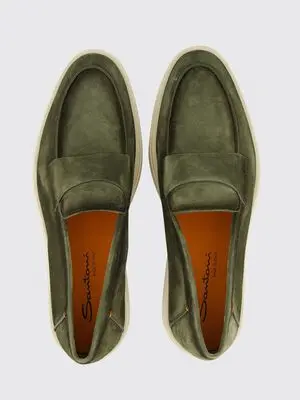 Santoni Suede Loafers