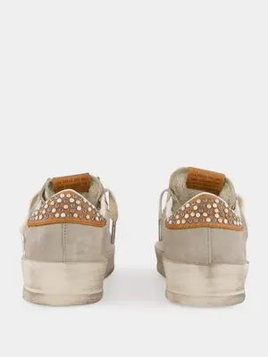 GOLDEN GOOSE Embellished Lace-up Sneakers