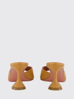Amina Muaddi Lupita Leather Mules
