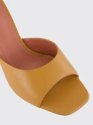 Amina Muaddi Lupita Leather Mules