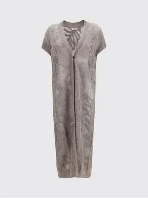 Brunello Cucinelli V-neck Long Knit Cardigan