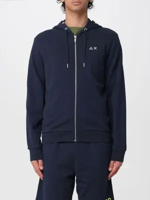 SUN 68 Full Zip Hoodie - Blue