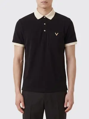 Valentino Garavani Cotton Polo Shirt With Vlogo