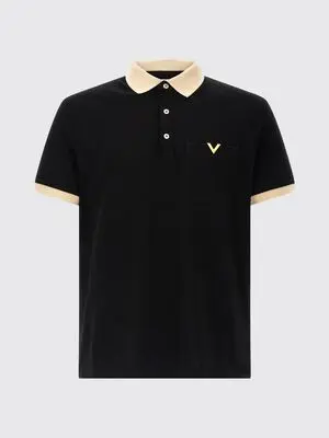 Valentino Garavani Cotton Polo Shirt With Vlogo