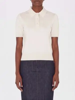 Burberry Ribbed Knit Polo Shirt