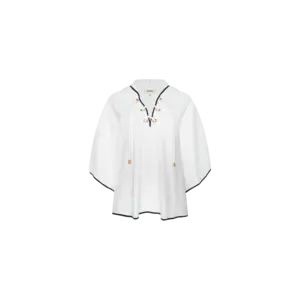 L'Agence Demeter Terrycloth Cover-up Poncho
