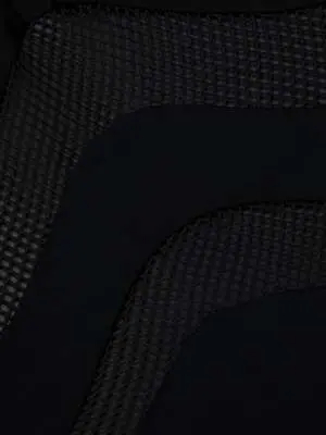 L'Agence Gabrielle One-piece Swimsuit With Mesh Insets - Black Mesh