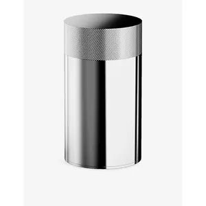 DECOR WALTHER Club Brass Box With Lid 12cm - Chrome