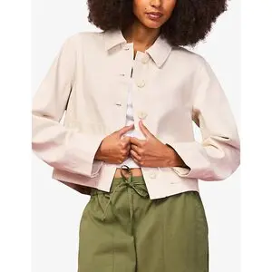 RO&ZO Cotton-twill Denim Jacket