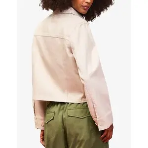 RO&ZO Cotton-twill Denim Jacket